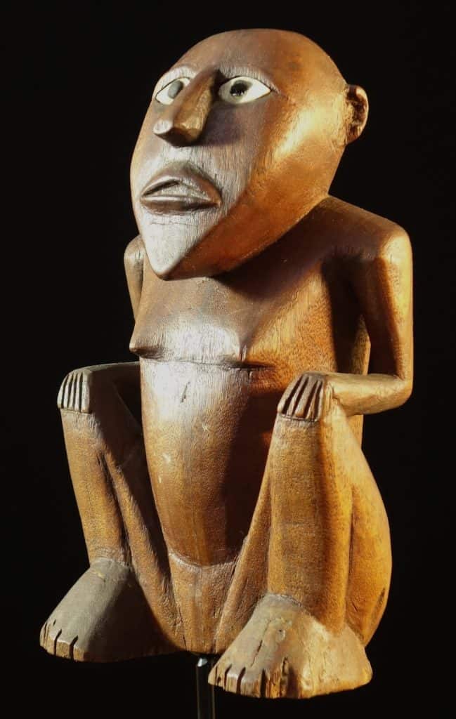 Micronesian Sculpture | Palau Figure | Micronesian Sculpture for sale