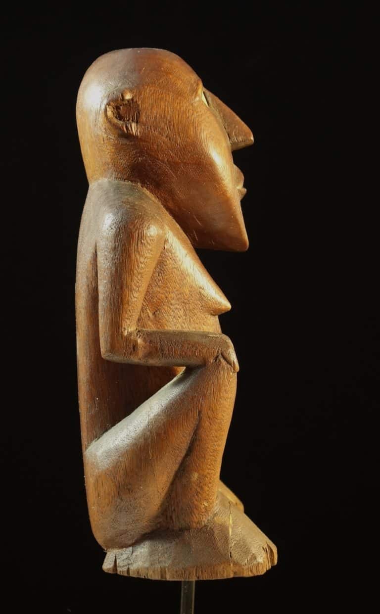 Micronesian Sculpture | Palau Figure | Micronesian Sculpture for sale