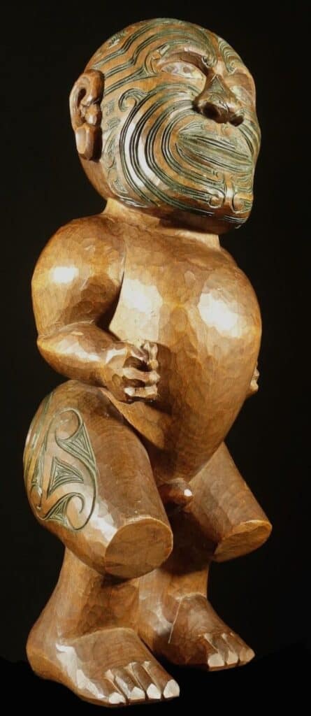 Maori Sculpture | tekoteko | Rotorua Maori carving