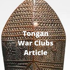 Fijian War clubs | Native weapons from Fiji | sell club | sell native ...