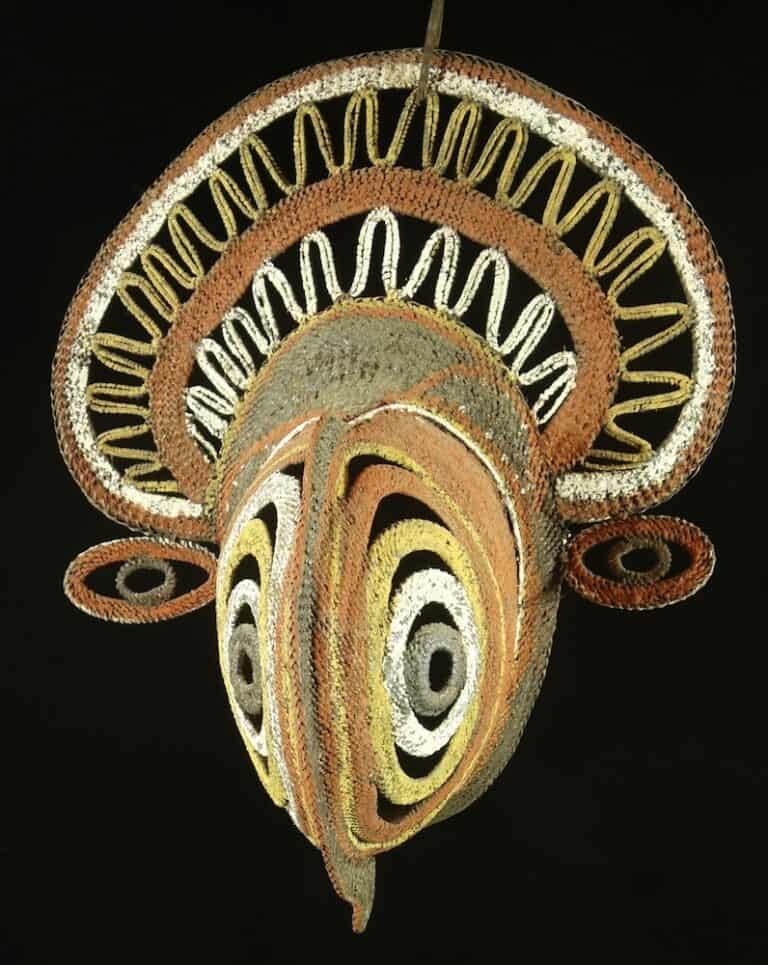 Abelam Yam Mask | Woven Papua New Guinea Mask